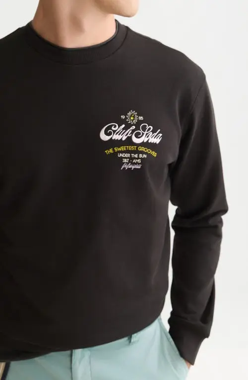 Scotch & Soda Graphic Organic Cotton Sweatshirt