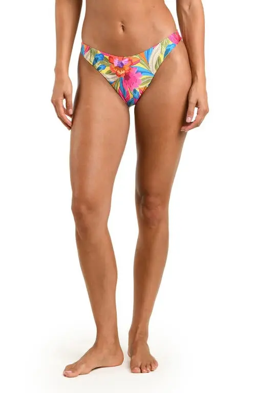 SUNSHINE 79 Tropic Tapestry Cheeky High Leg Swim Bottoms