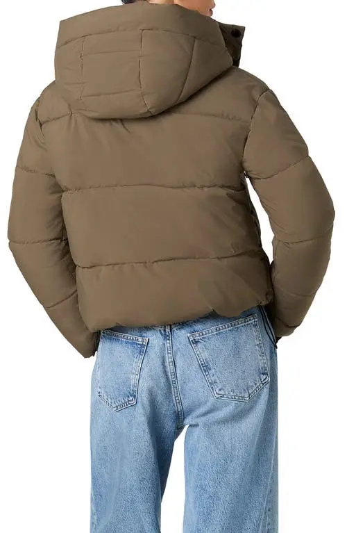 French Connection Water Resistant Puffer Jacket - Juniper