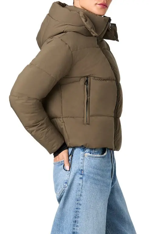 French Connection Water Resistant Puffer Jacket - Juniper