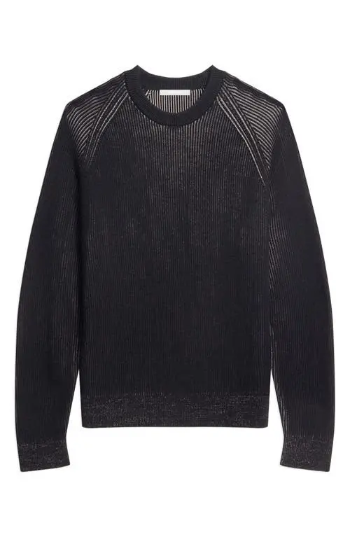 Helmut Lang Plaited Rib Wool Sweater