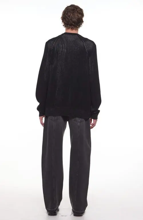 Helmut Lang Plaited Rib Wool Sweater