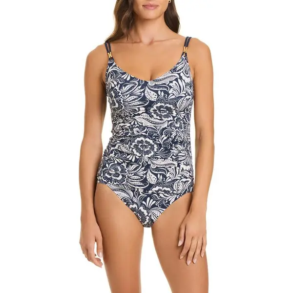 BLEU BY ROD BEATTIE Scoop Neck Tankini Top