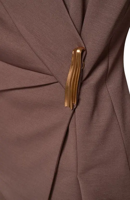 Donna Karan New York Asymmetrical Wrap Blazer