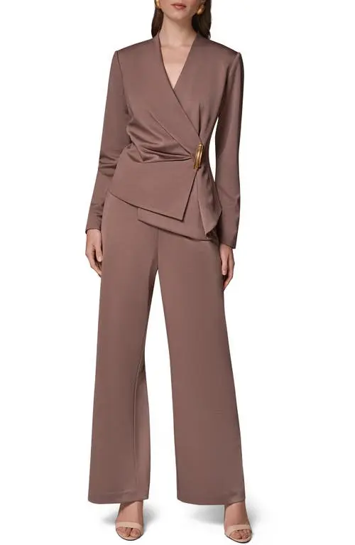 Donna Karan New York Asymmetrical Wrap Blazer