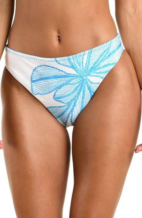 SUNSHINE 79 Grand Fleur Cheeky Swim Bottoms - Ivory