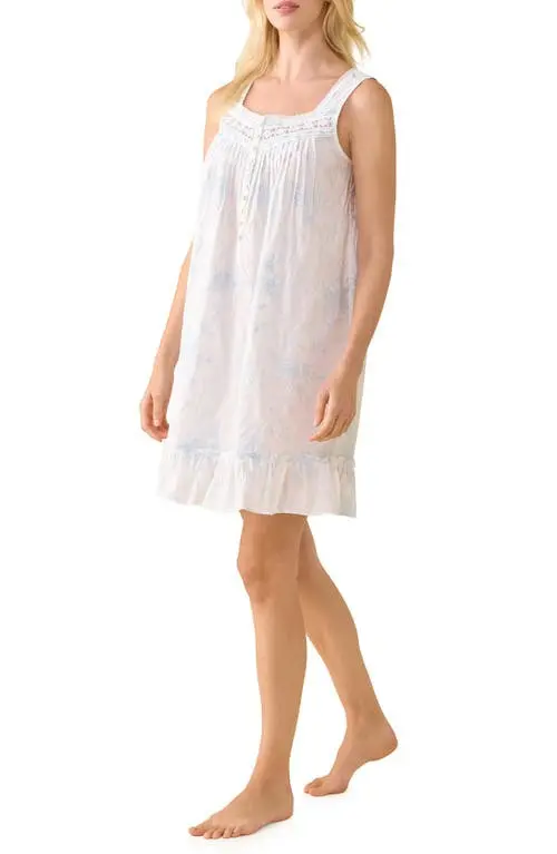 Eileen West Venise Lace Cotton Nightgown