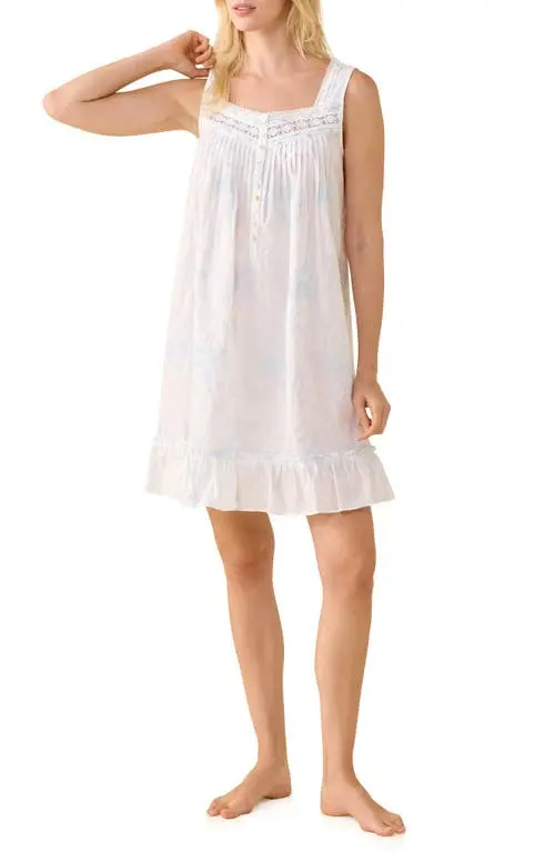 Eileen West Venise Lace Cotton Nightgown