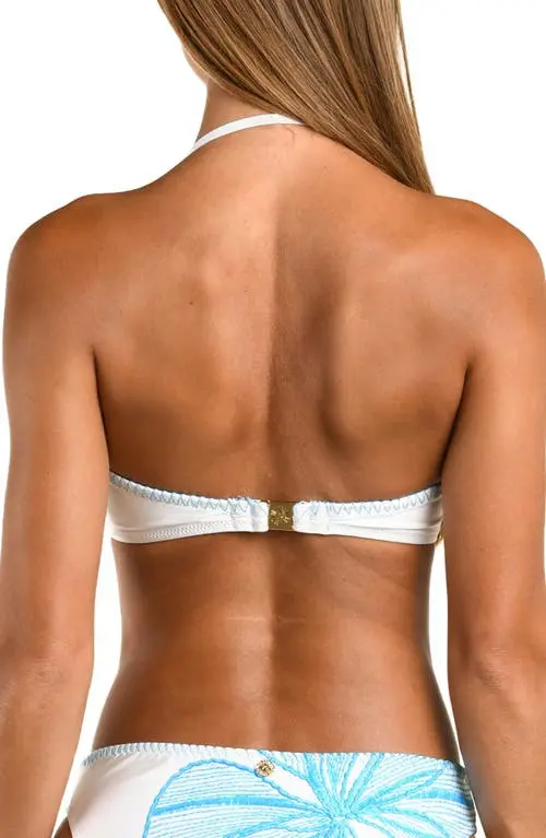 SUNSHINE 79 Grand Fleur Bandeau Swim Top