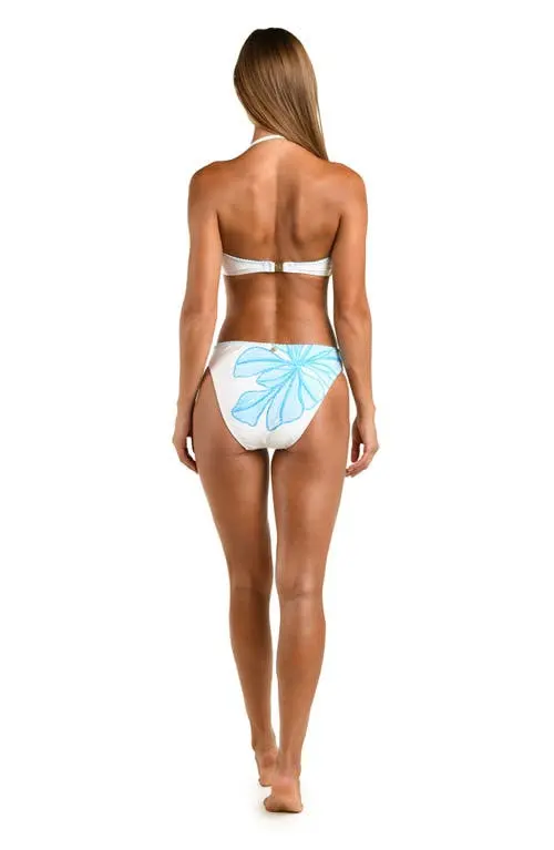 SUNSHINE 79 Grand Fleur Bandeau Swim Top