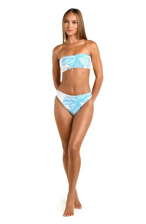 SUNSHINE 79 Grand Fleur Bandeau Swim Top