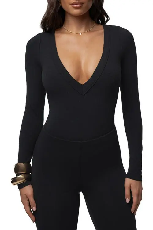 JLUXLABEL Cherie Plunge Bodysuit