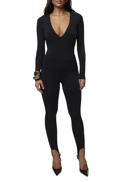 JLUXLABEL Cherie Plunge Bodysuit