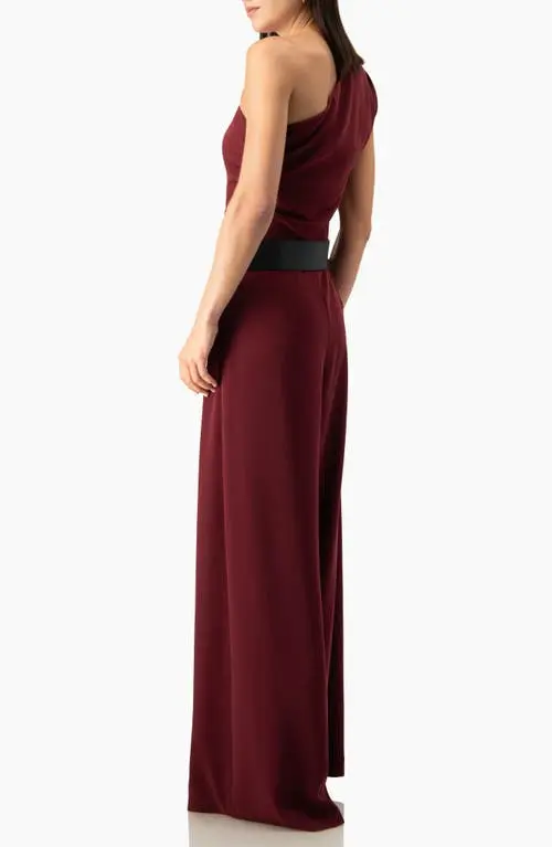 IVONNE Asymmetric One-shoulder Wide-leg Jumpsuit