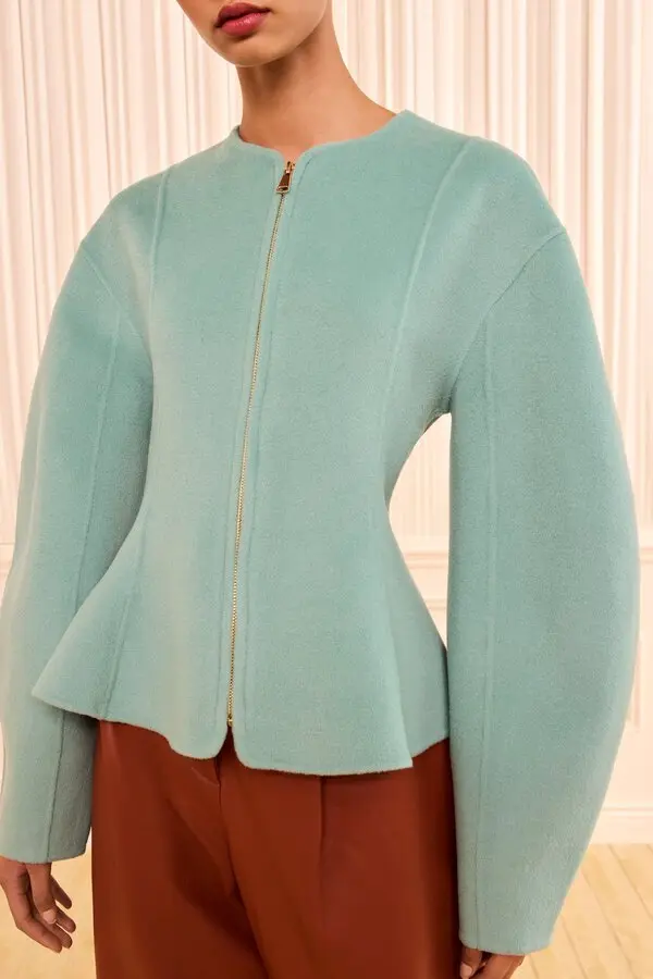 Ulla Johnson Rana Fitted Zip Jacket