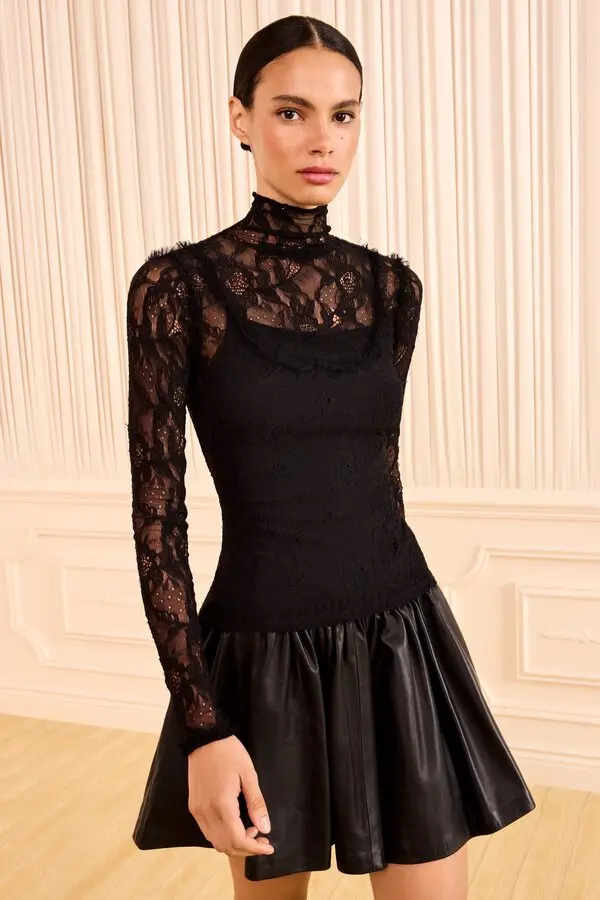 Ulla Johnson Olivette Top - Noir