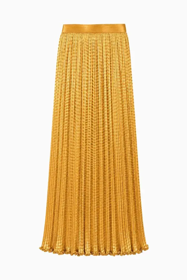 Ulla Johnson Lira Pleated Skirt - Topaz