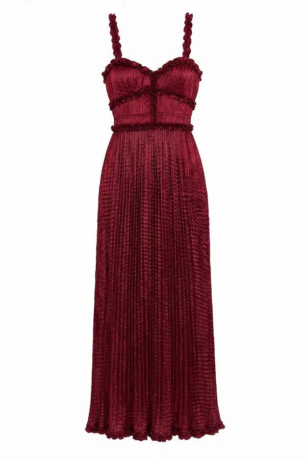 Ulla Johnson Estrella Cami Pleated Dress