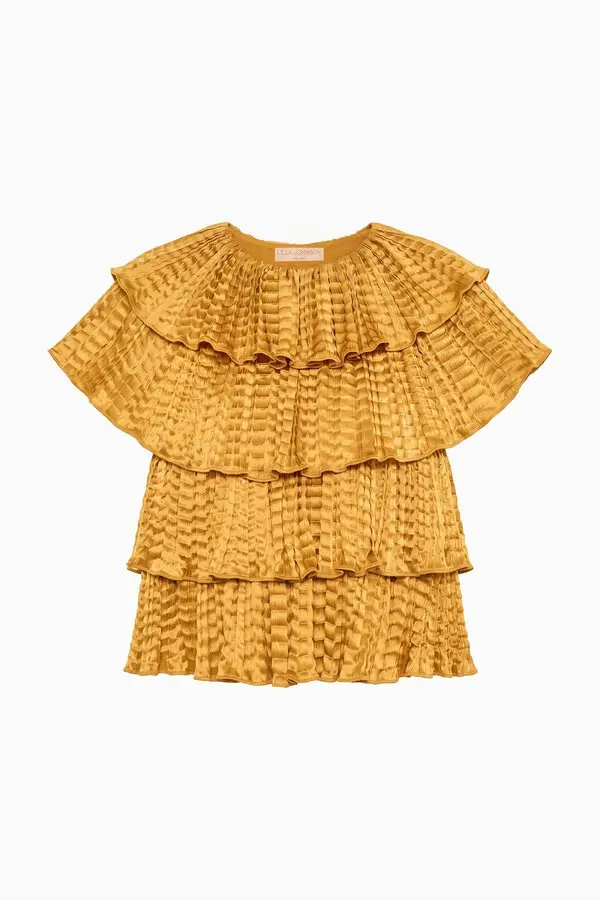 Ulla Johnson Izel Ruffle Top