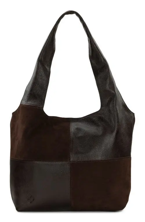 PATRICIA NASH Toni Leather Tote - Chocolate