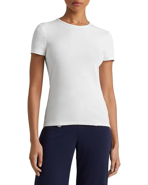 Ralph Lauren Short Sleeve Crewneck Tee - White