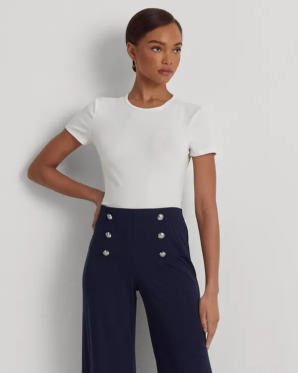 Ralph Lauren Short Sleeve Crewneck Tee - White