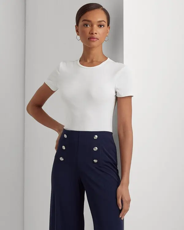 Ralph Lauren Short Sleeve Crewneck Tee - White