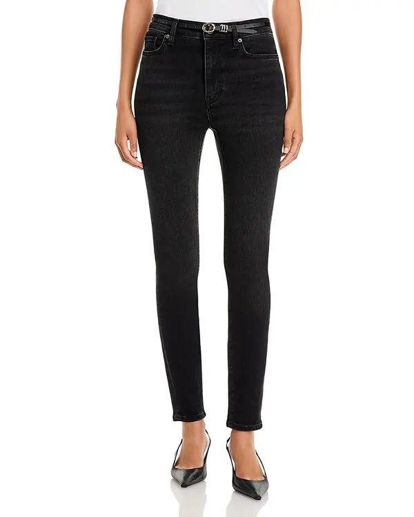 FRAME Le High Midi Rise Skinny Jeans