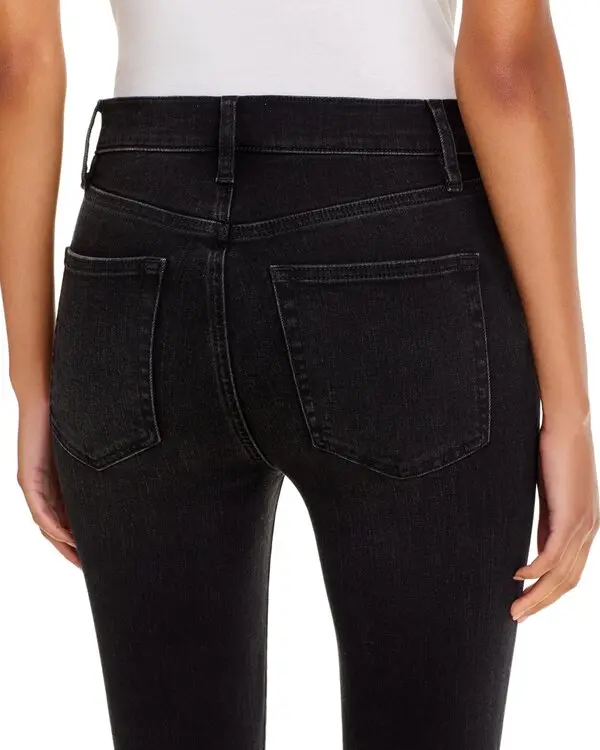 FRAME Le High Midi Rise Skinny Jeans