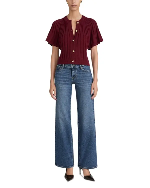 FRAME The Low Rise Slim Palazzo Jeans
