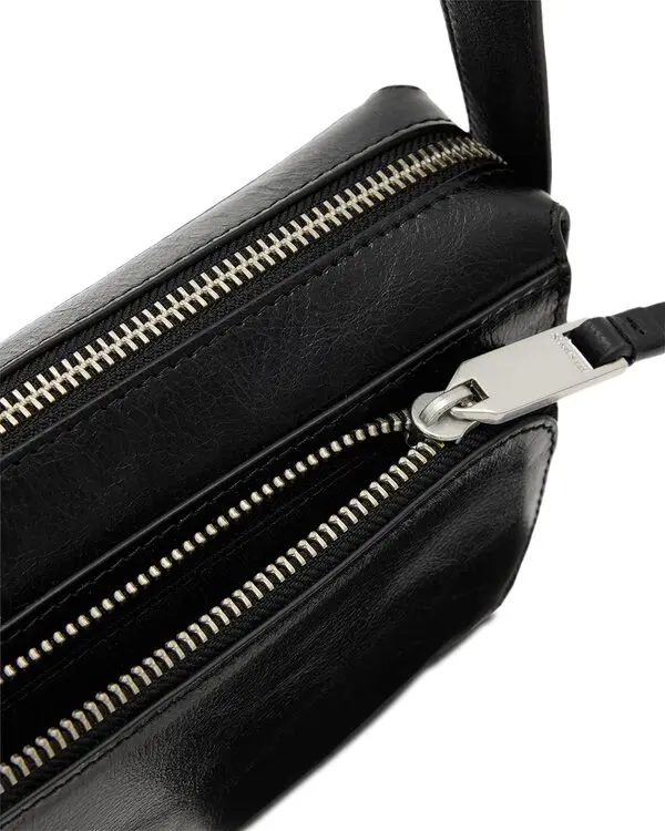 ALLSAINTS Marlo Leather Crossbody Wallet