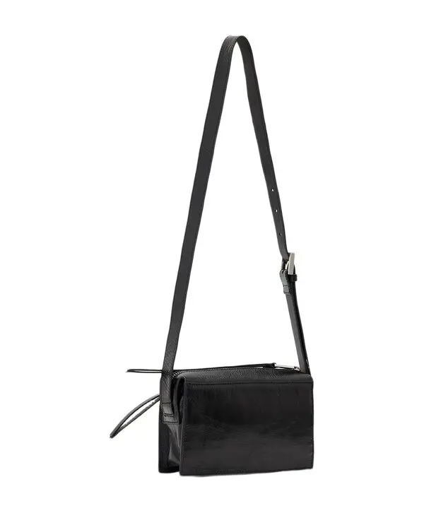 ALLSAINTS Marlo Leather Crossbody Wallet