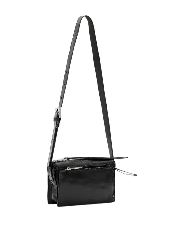 ALLSAINTS Marlo Leather Crossbody Wallet