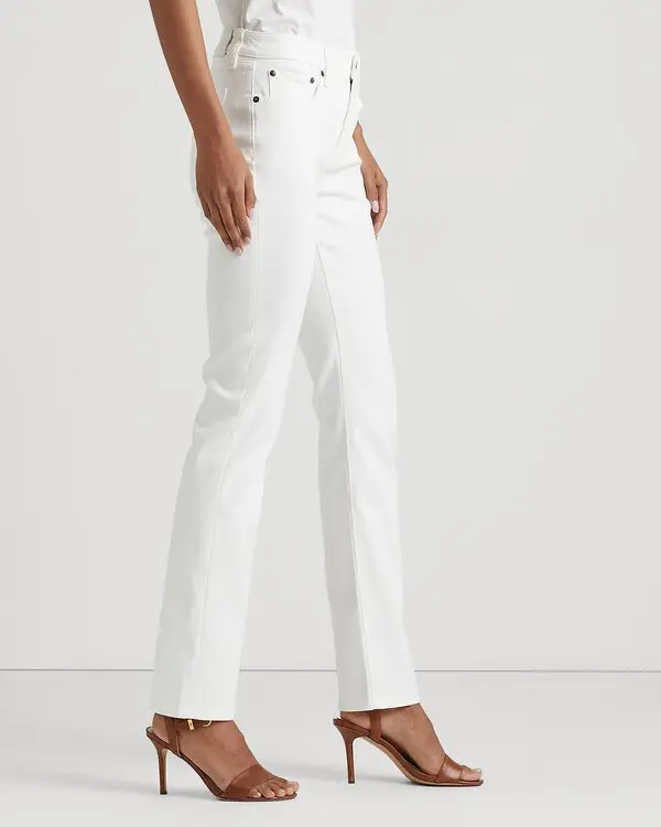 Ralph Lauren Mid Rise Straight Jeans