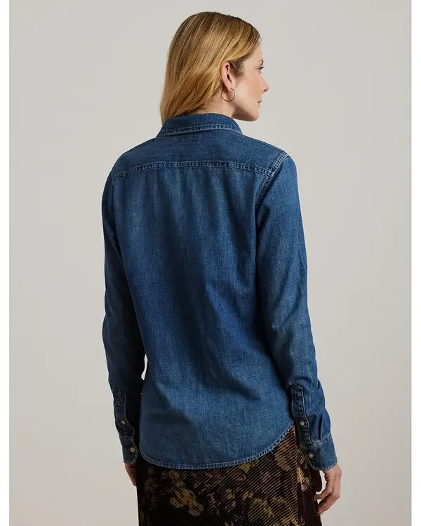 Ralph Lauren Button Front Denim Shirt