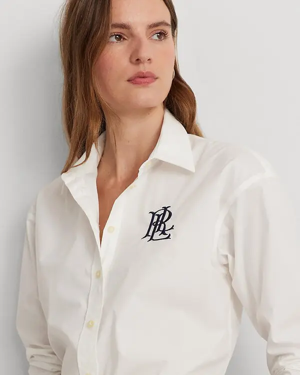 Ralph Lauren Cotton Stretch Button Up Shirt