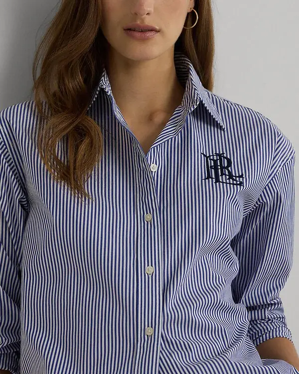 Ralph Lauren Striped Button Front Shirt