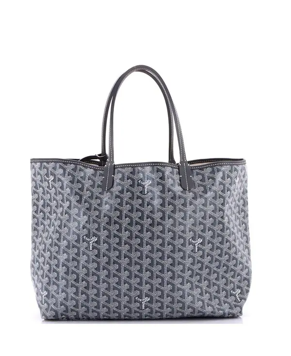 Goyard Pm Saint Louis Tote Coated Canvas - Gray