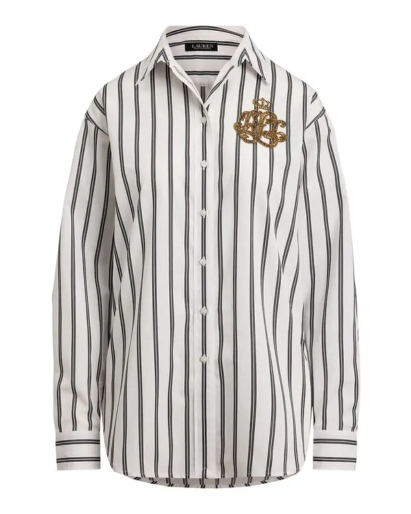 Ralph Lauren Relaxed Fit Striped Cotton Shirt