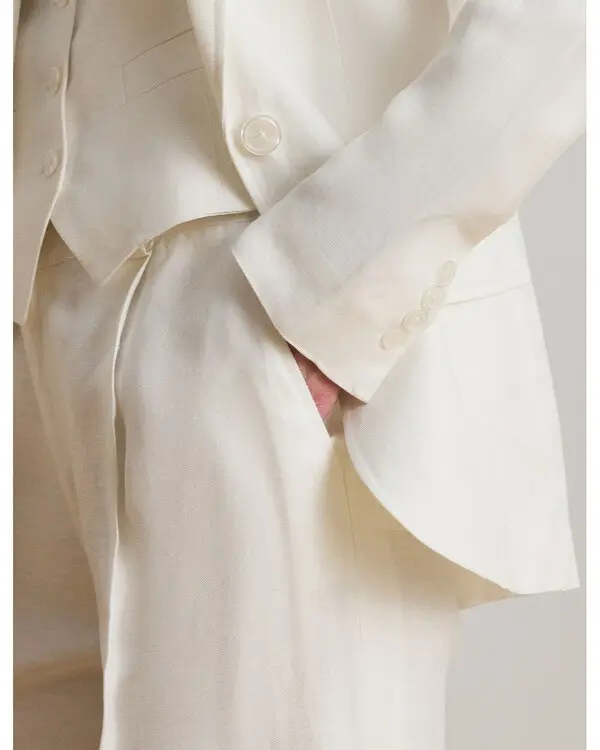 Ralph Lauren Linen Blend Twill Blazer