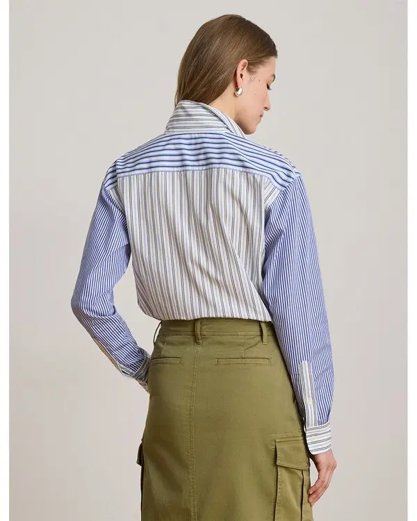 Ralph Lauren Relaxed Fit Striped Broadcloth Shirt