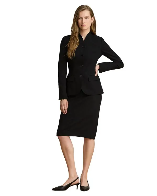 Ralph Lauren Crepe Pencil Skirt