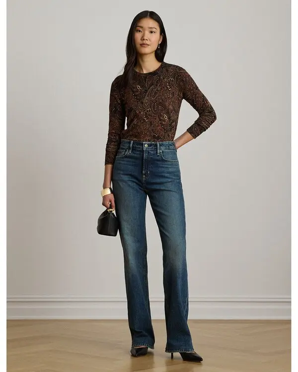 Ralph Lauren Paisley Sweater