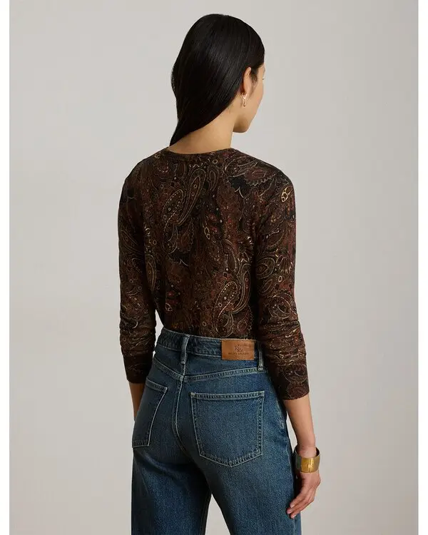 Ralph Lauren Paisley Sweater