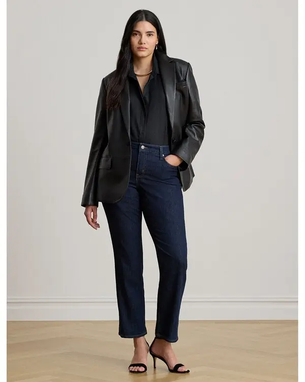 Ralph Lauren Leather Blazer