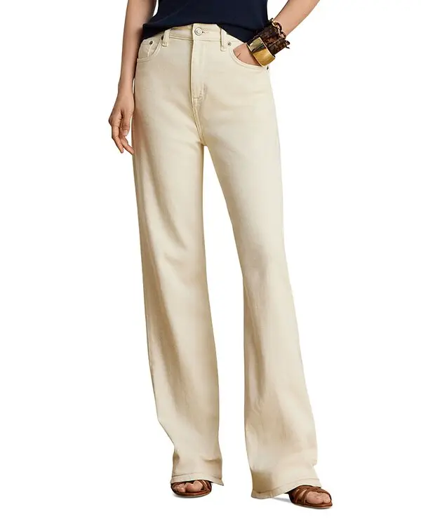 Ralph Lauren High Rise Straight Jeans