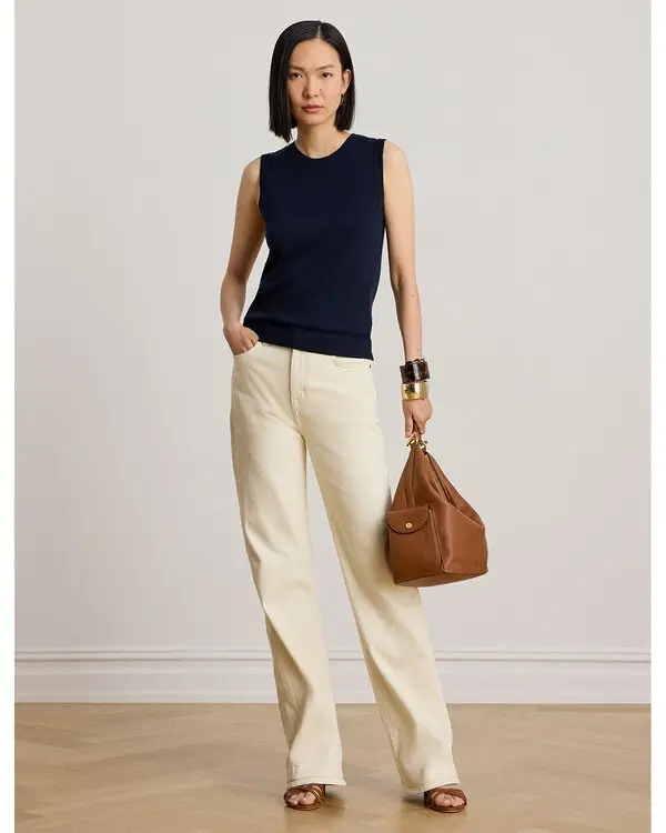 Ralph Lauren High Rise Straight Jeans