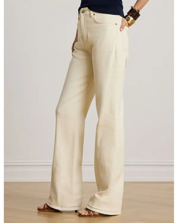 Ralph Lauren High Rise Straight Jeans