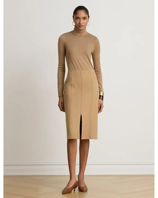 Ralph Lauren Turtleneck Sweater - Lauren Camel