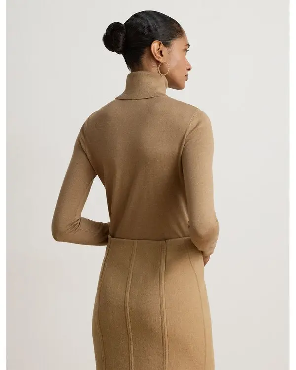 Ralph Lauren Turtleneck Sweater - Lauren Camel